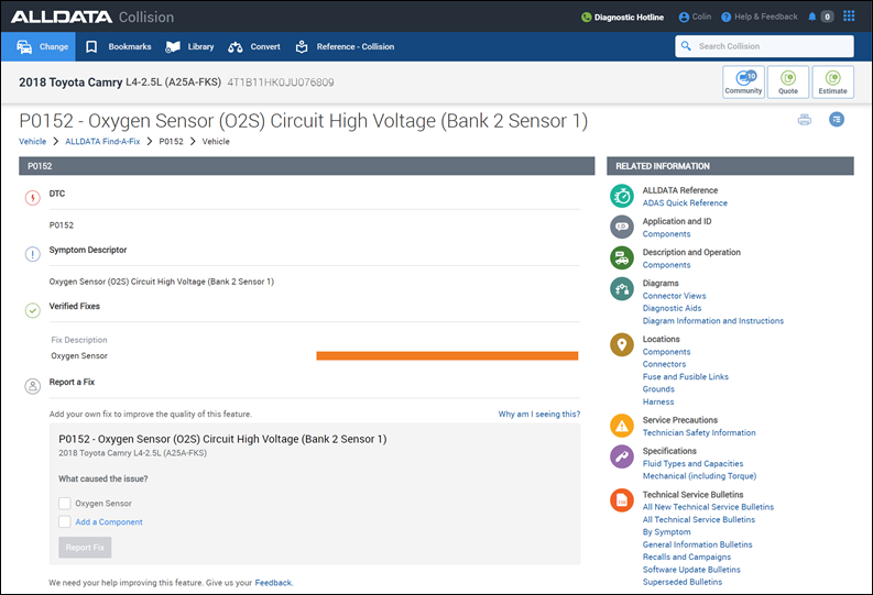 ALLDATA Find-A-Fix | ALLDATA