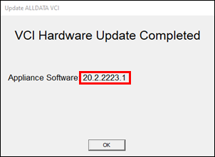 Updating the Vehicle Connection Interface (VCI) Device | ALLDATA