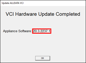 Updating the Vehicle Connection Interface (VCI) Device | ALLDATA