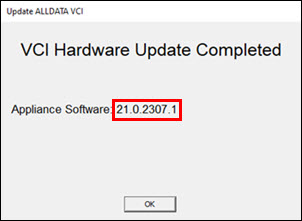 Updating the Vehicle Connection Interface (VCI) Device | ALLDATA