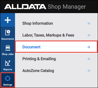 Document | ALLDATA